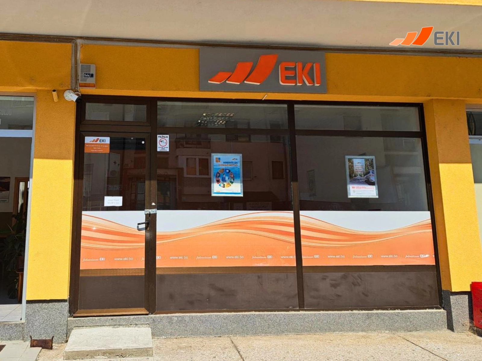 EKI - A new EKI branch has opened in Hadžići - Mikrokreditno društvo